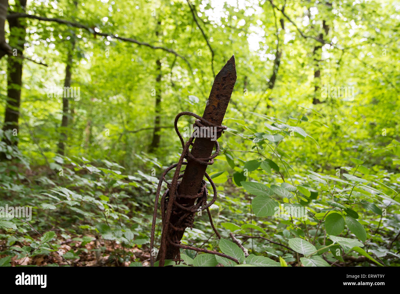 Ww1 battlefield barbed wire hi-res stock photography and images - Alamy