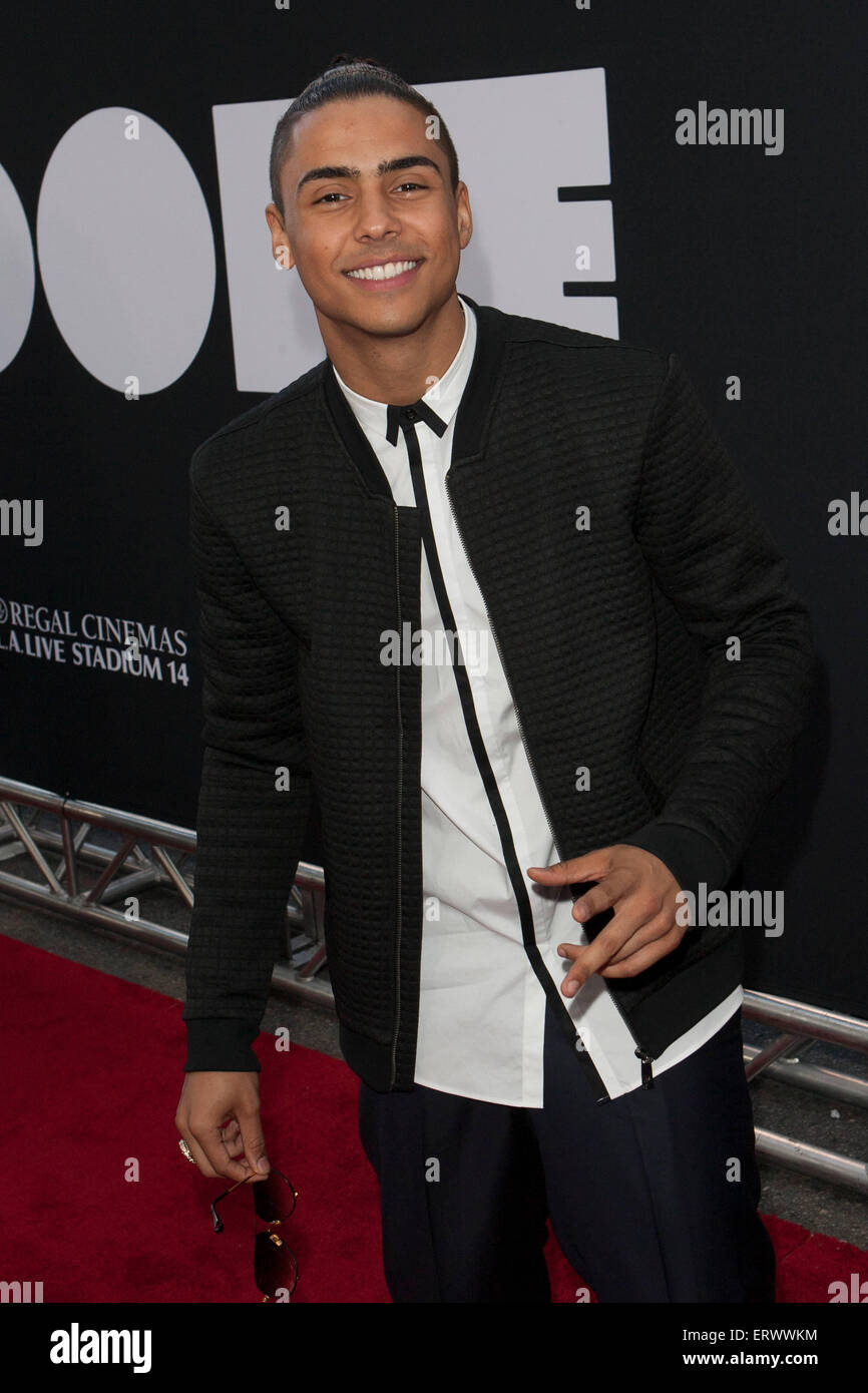 Los Angeles, California, USA. 8th June, 2015. Quincy Brown attends Los ...