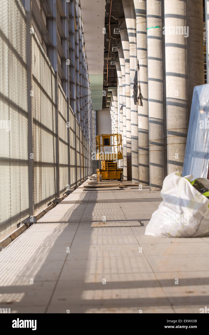 construction equipment and machinery on the construction site Stock ...