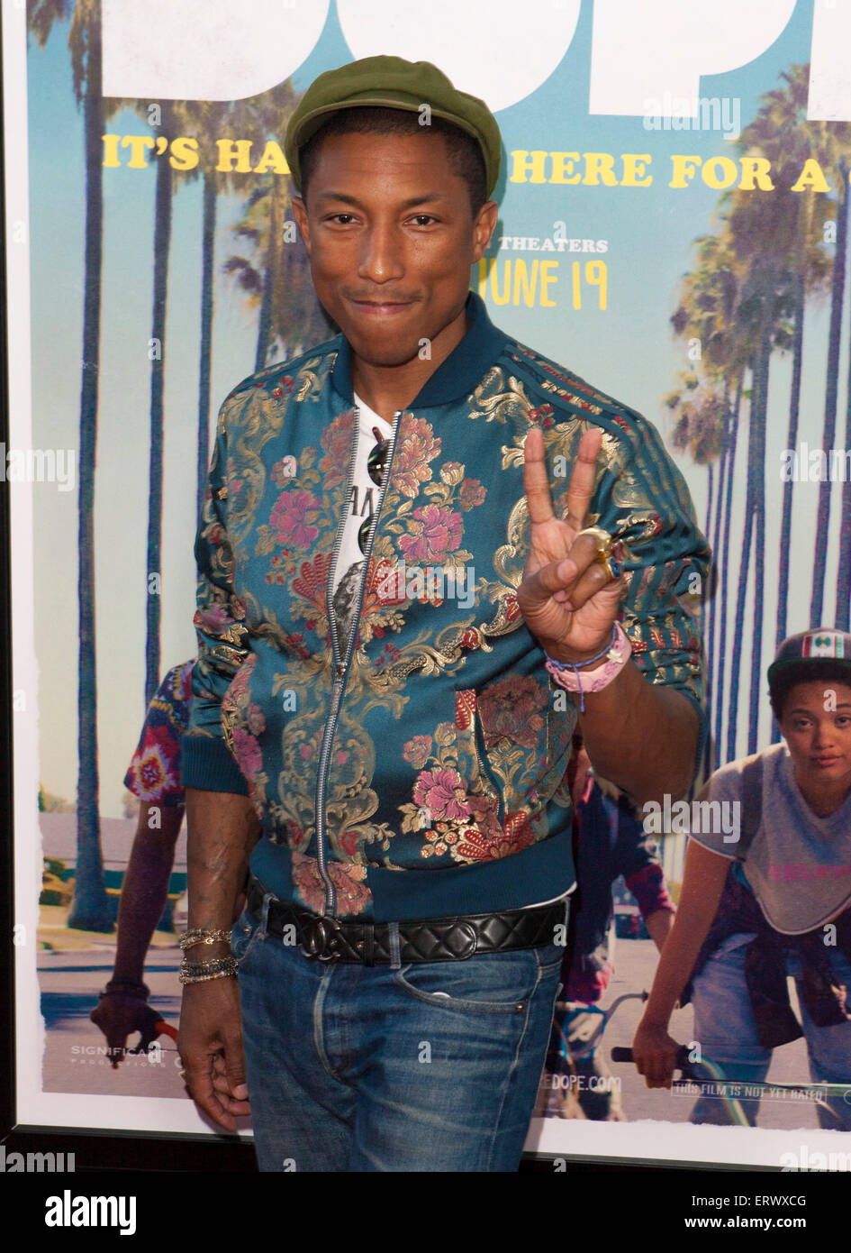Los Angeles, California, USA. 8th June, 2015. Pharrell Williams attends ...