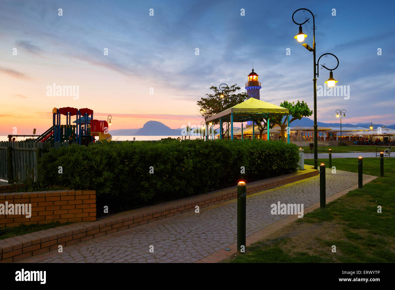 Greek playground hi-res stock photography and images - Alamy