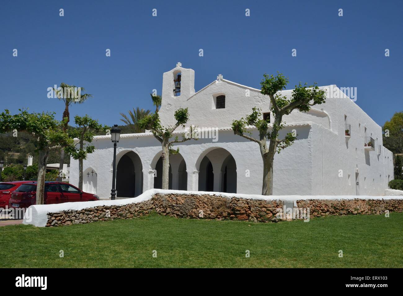 Church Església de Sant Carles, Sant Carles de Peralta, Ibiza, Balearic ...