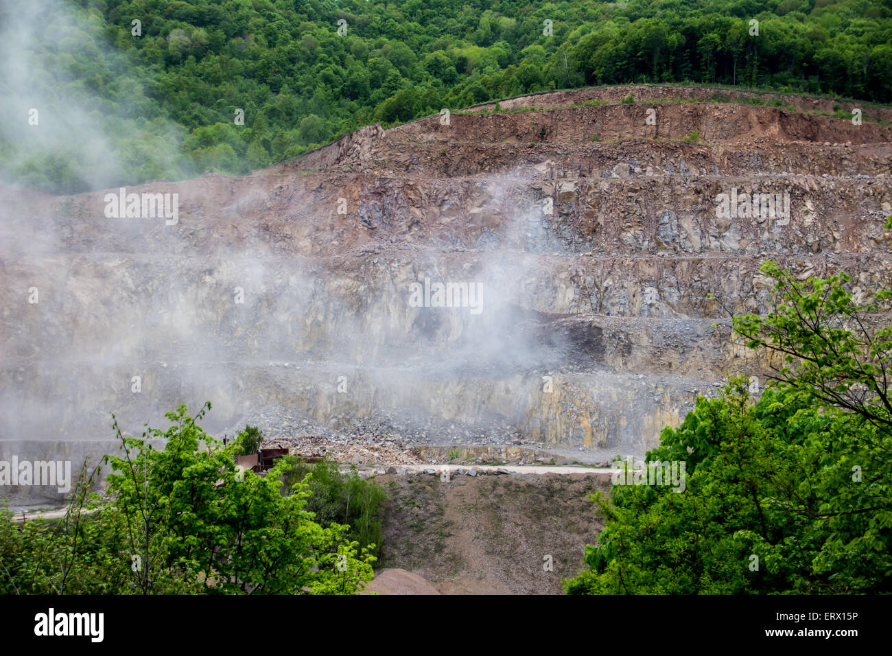 Romania mining quarry hi-res stock photography and images - Alamy