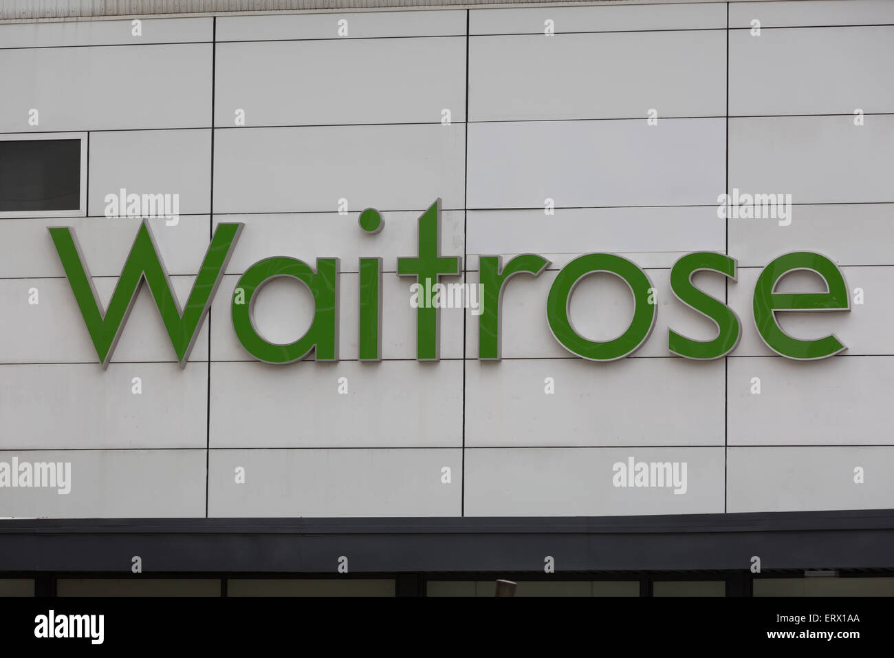 Waitrose grocery store sign hi-res stock photography and images - Alamy
