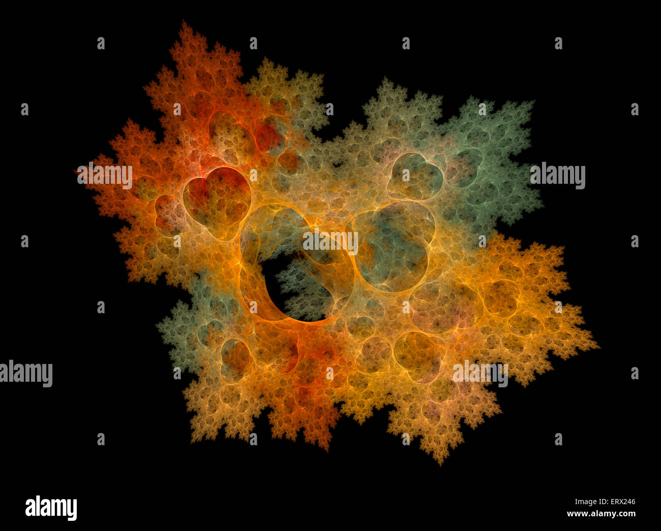 Fractals patterns symmetry hi-res stock photography and images - Alamy