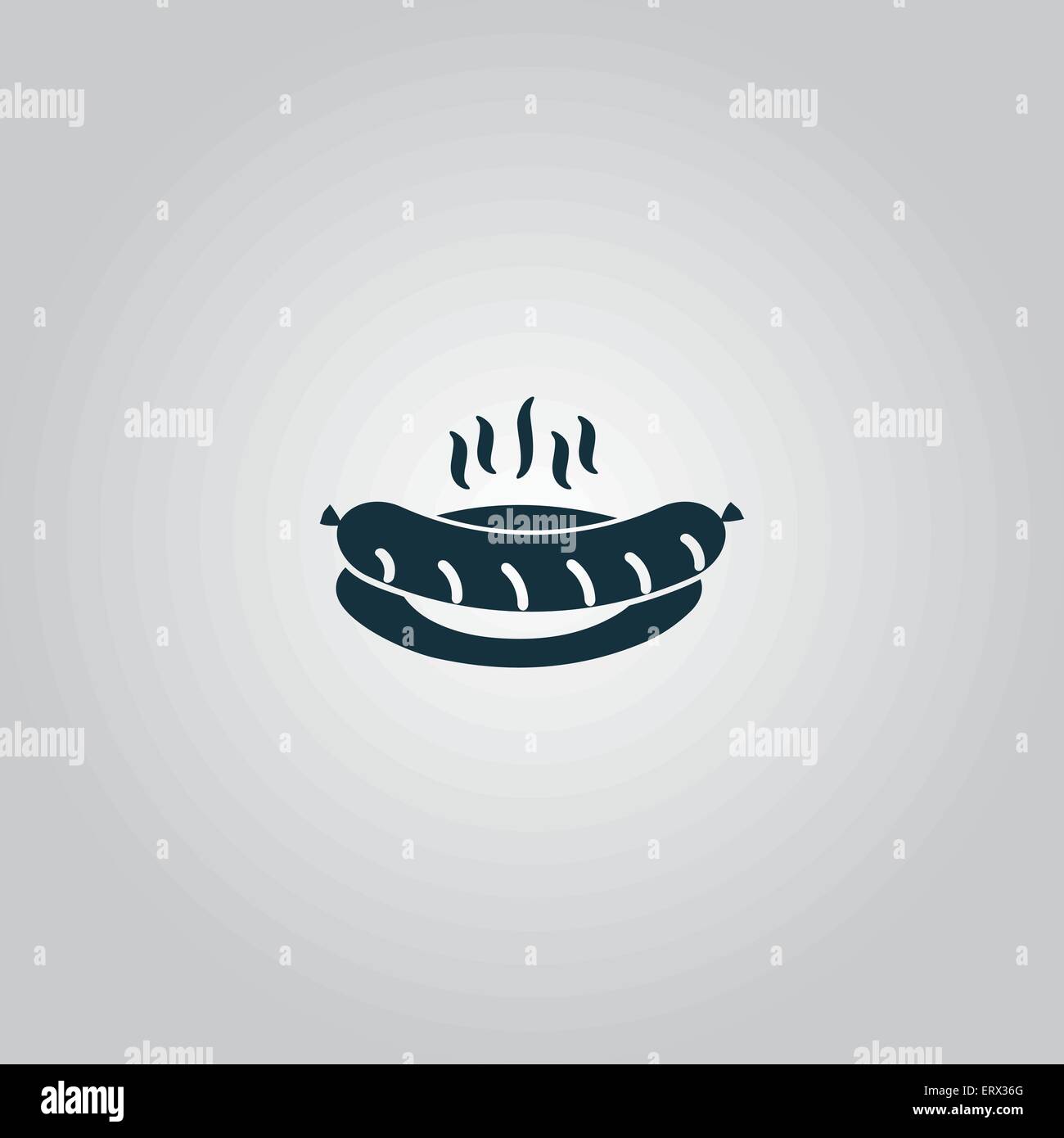 German restaurant food sausage Stock Vector Images - Alamy
