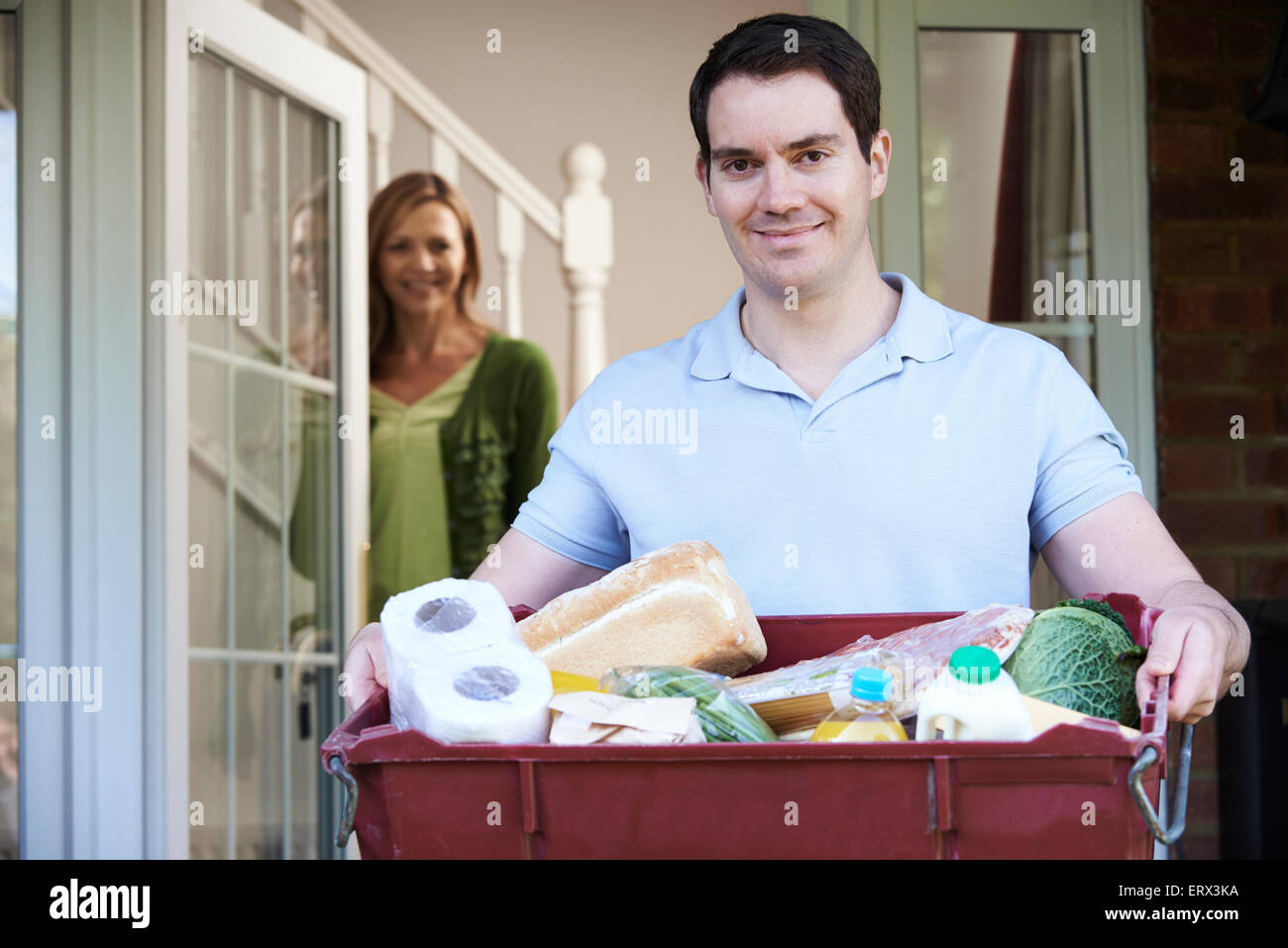 Delivering driver hi-res stock photography and images - Alamy