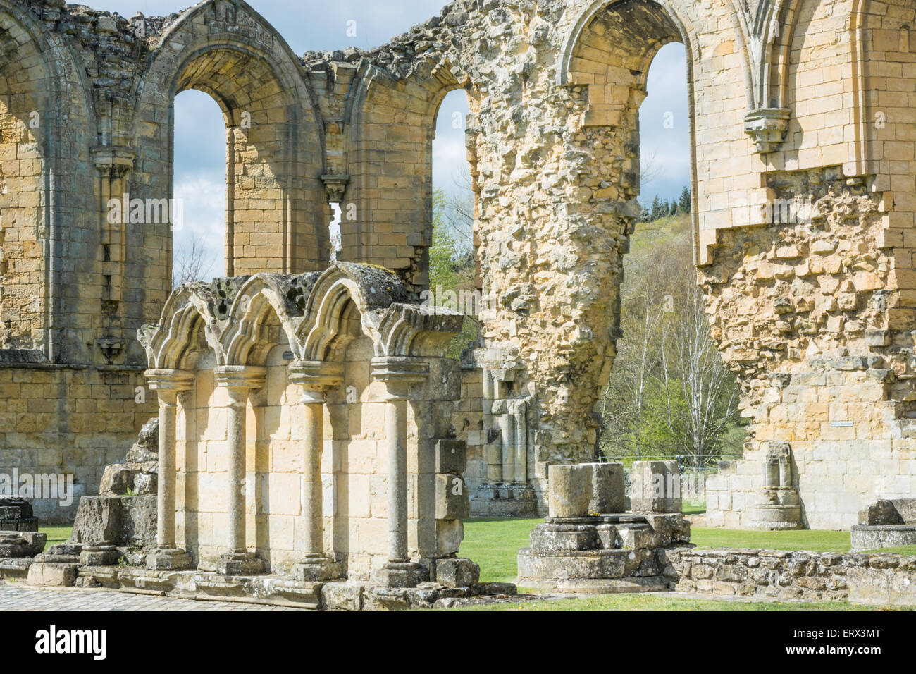 Byland Abbey in North Yorkshire Stock Photo - Alamy