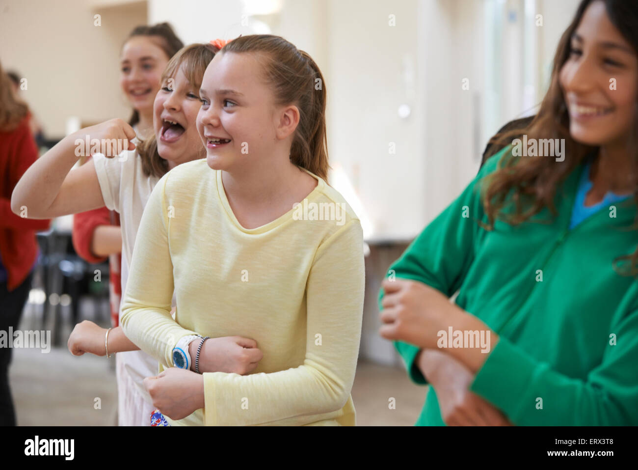 Children dancing classroom hi-res stock photography and images - Alamy