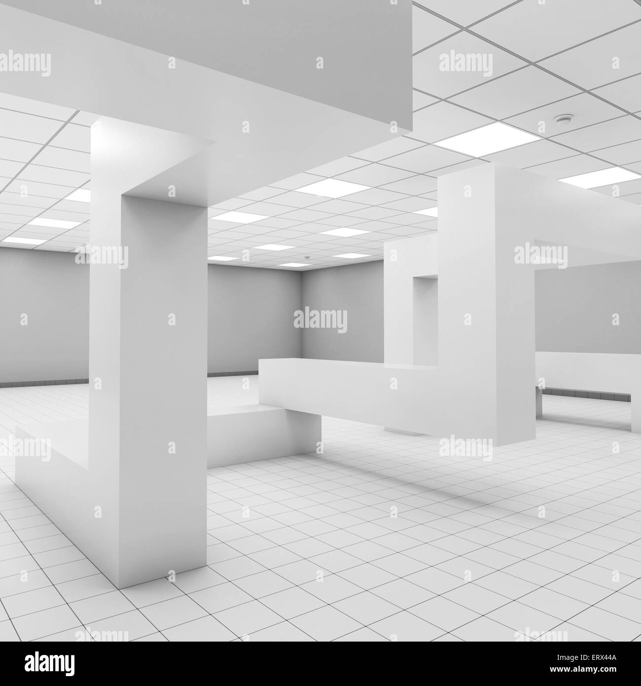 Empty office interior hi-res stock photography and images - Alamy