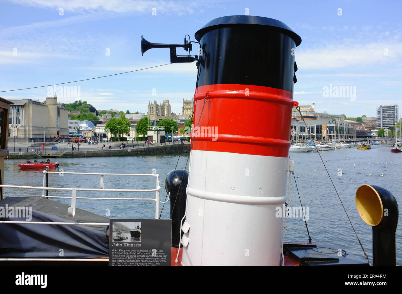 Tug funnel hi-res stock photography and images - Alamy