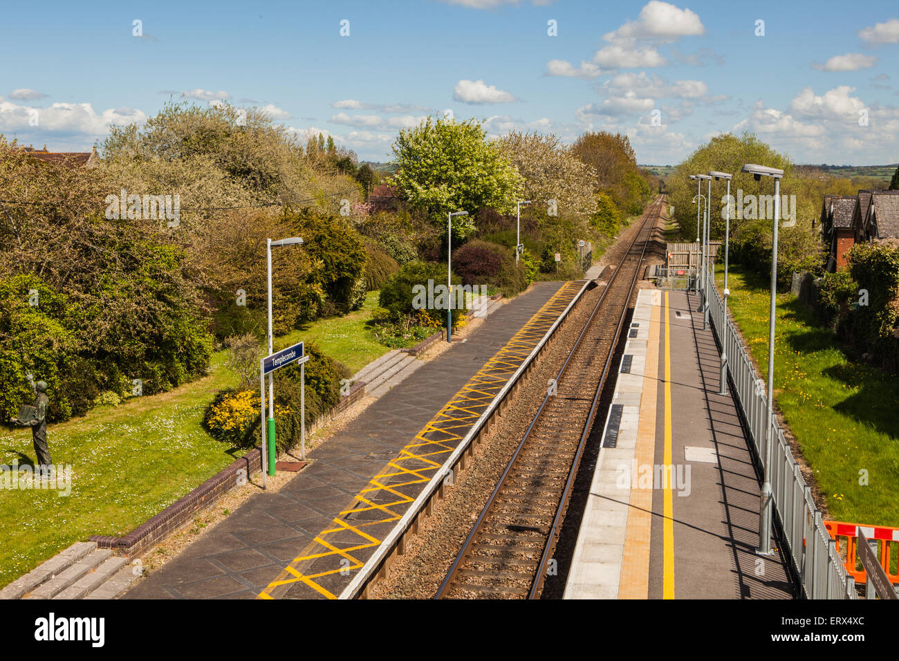 Templecombe Railway station Stock Photo - Alamy