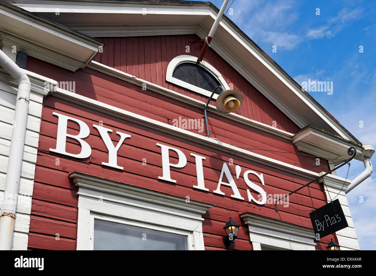 By Pia´s shop, Porvoo Finland Stock Photo - Alamy