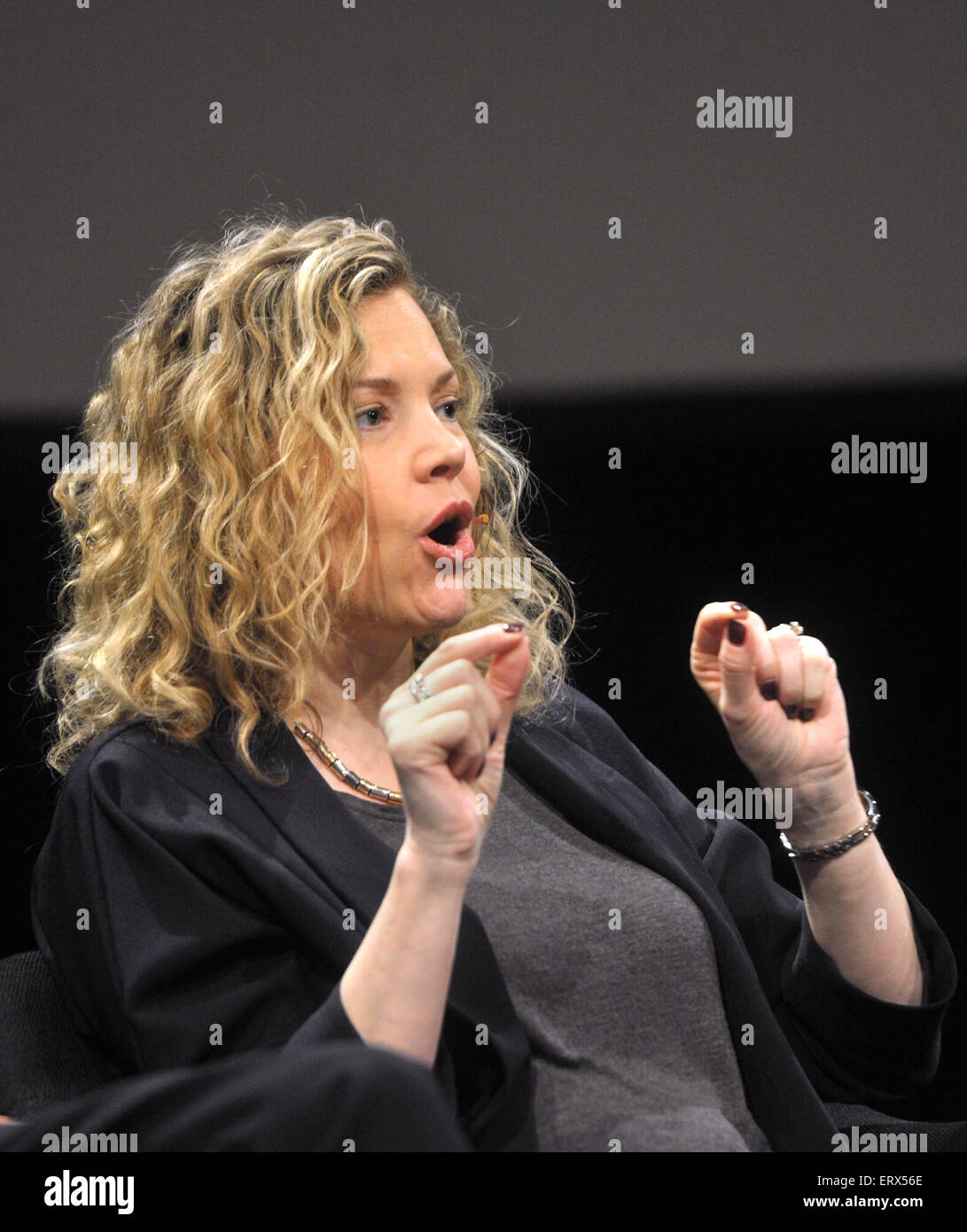 US American lawyer and whistleblower Jesselyn Radack takes part in the ...