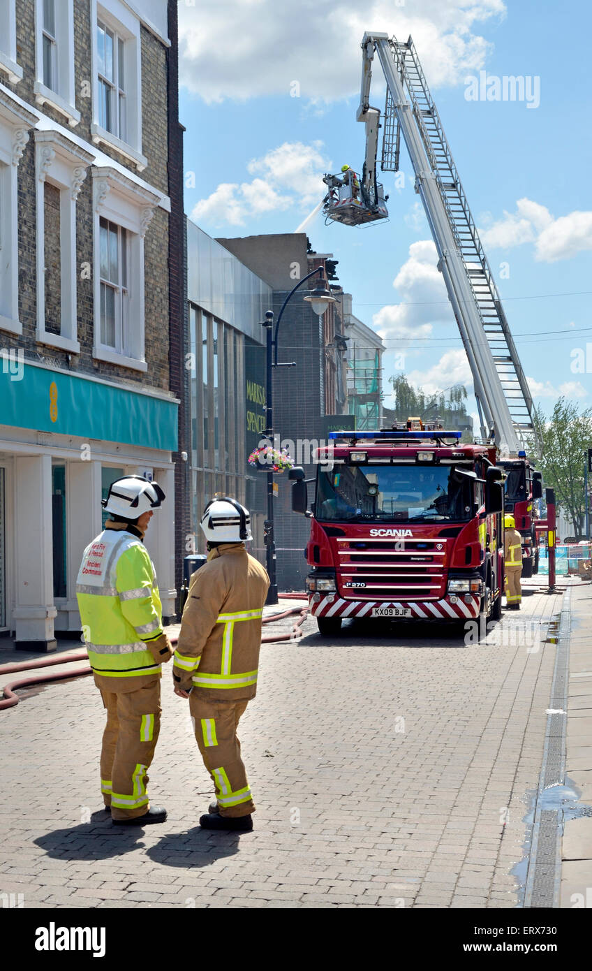 Ladder platform hi-res stock photography and images - Alamy