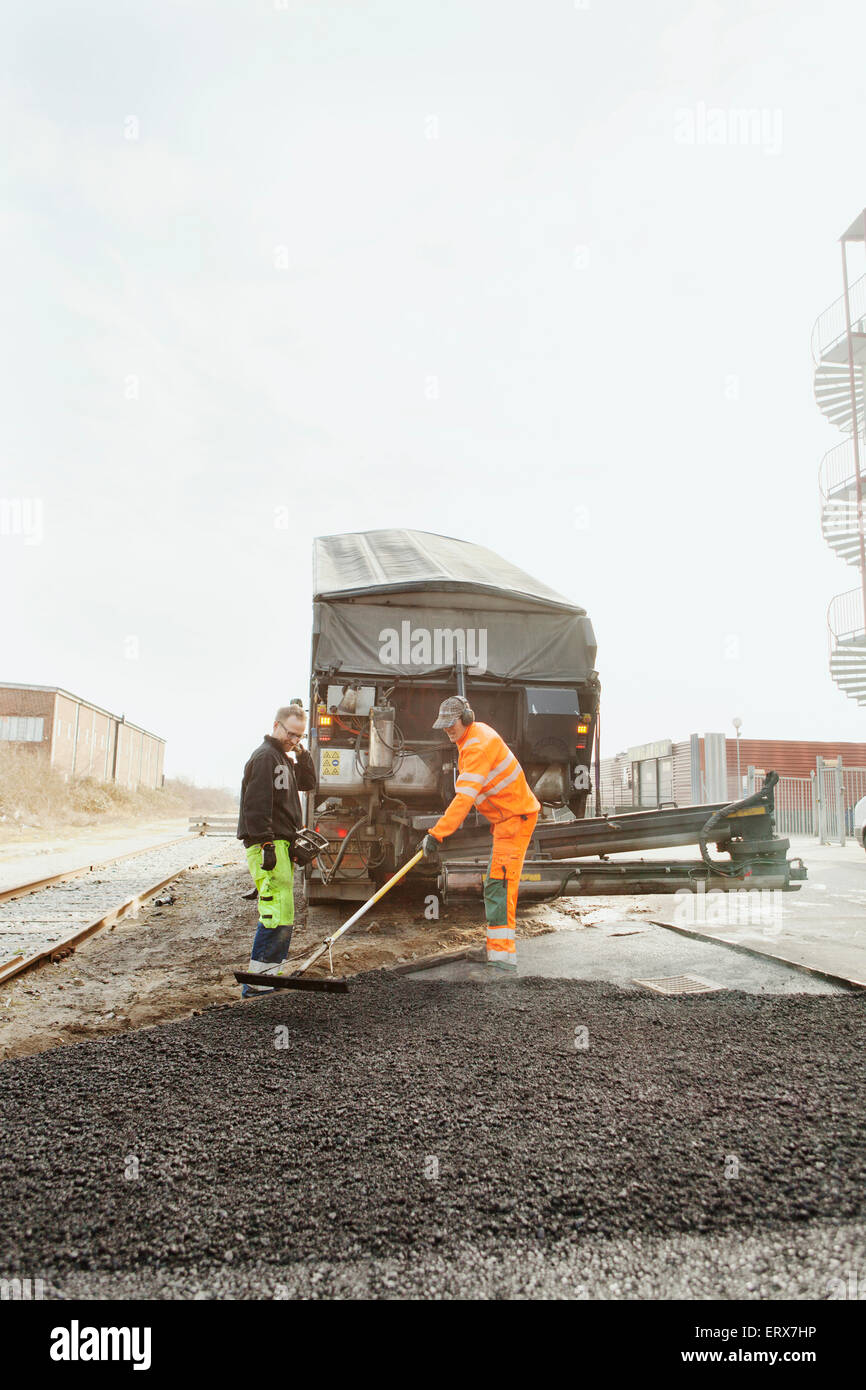 Road Construction Vehicles High Resolution Stock Photography and Images ...