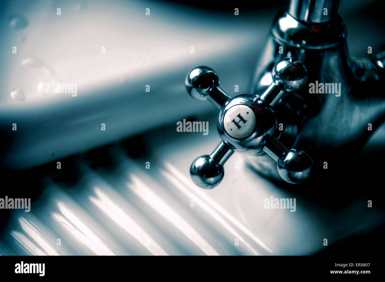 Classic water tap Stock Photo - Alamy