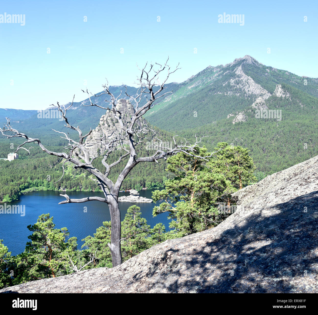 Borovoe (Burabai), national park in Kazakhstan Stock Photo - Alamy