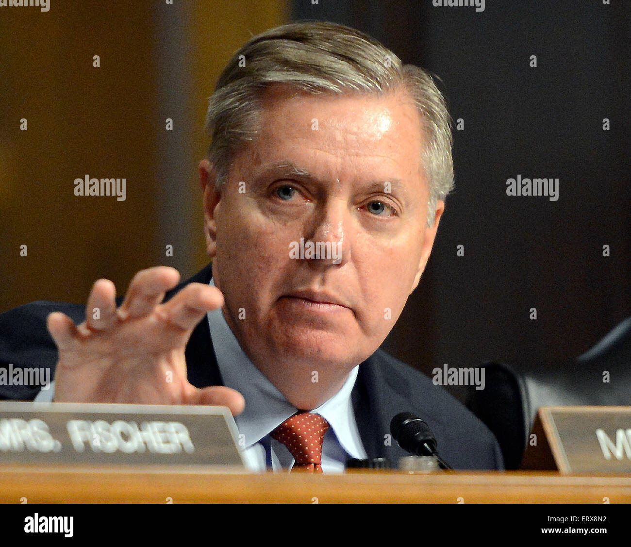United States Senator Lindsay Graham (Republican of South Carolina ...