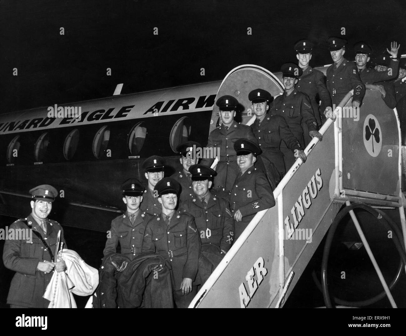 South Wales Borderers at Cardiff Roose Airport, Wales, 8th December ...