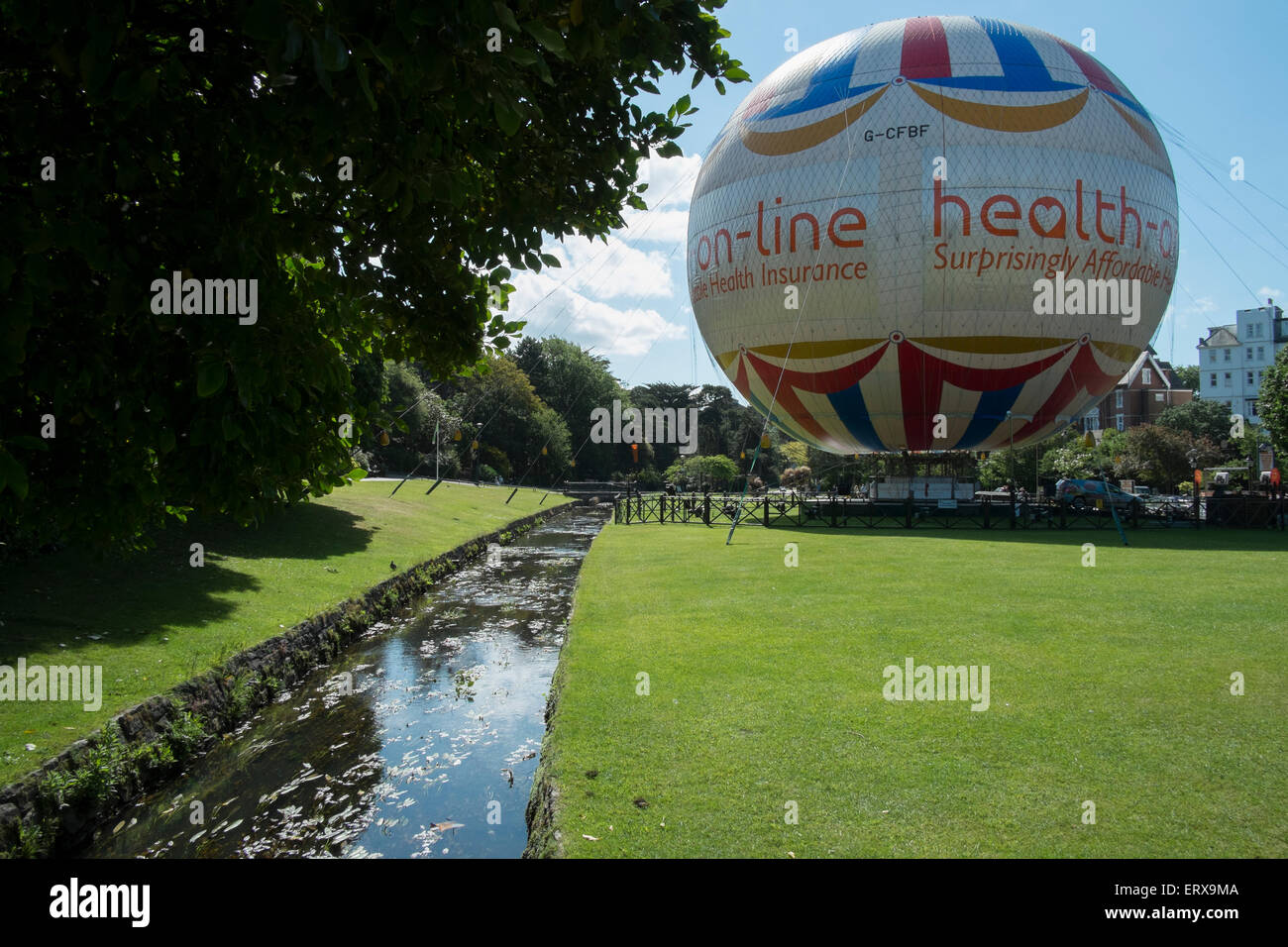 Balloon bournemouth balloon ride hi-res stock photography and images ...