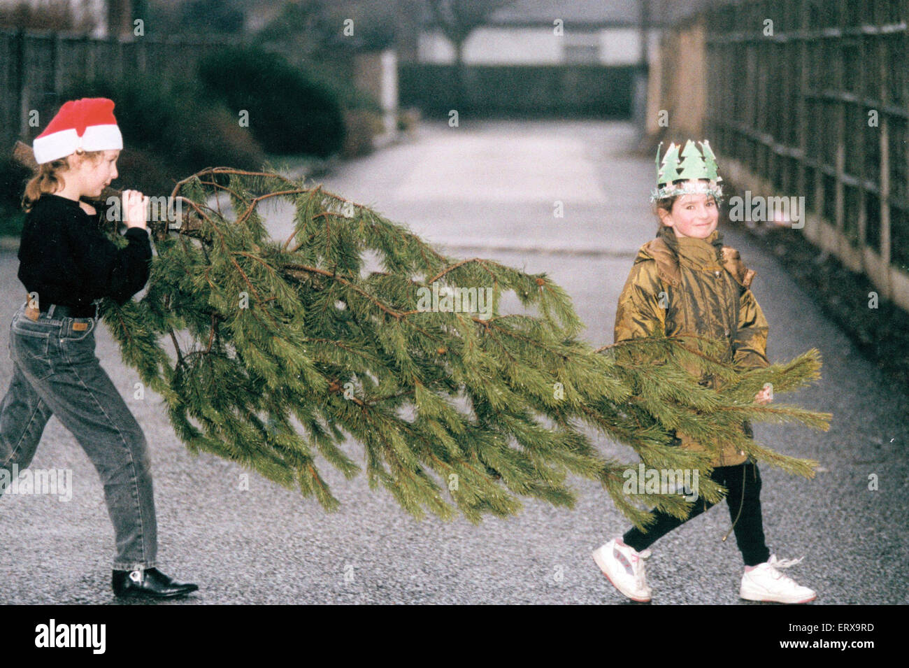 1990s christmas tree hi-res stock photography and images - Alamy