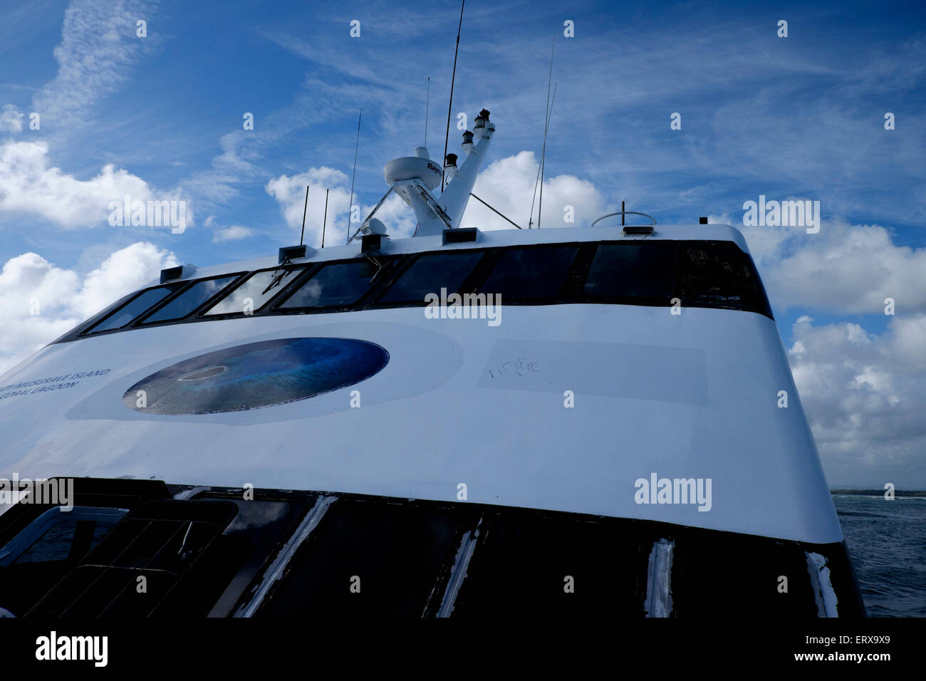 Leaving 1770 on the way to Lady Musgrave Island Stock Photo - Alamy
