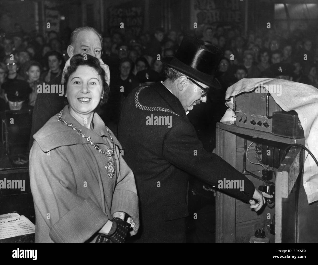 The Lord Mayor, Harry Livermore accompanied by the Lady Mayoress ...