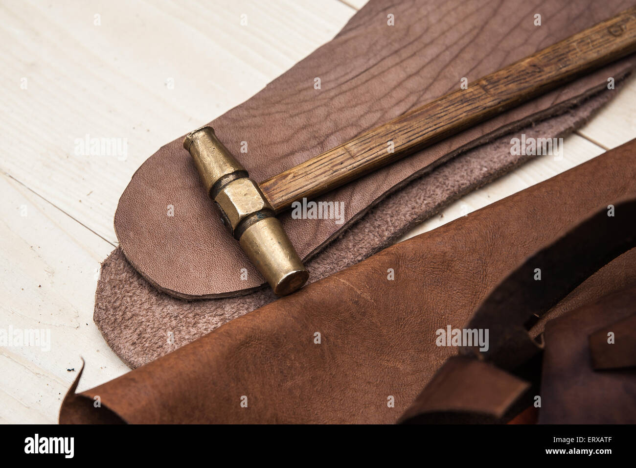 Leather making history hi-res stock photography and images - Alamy