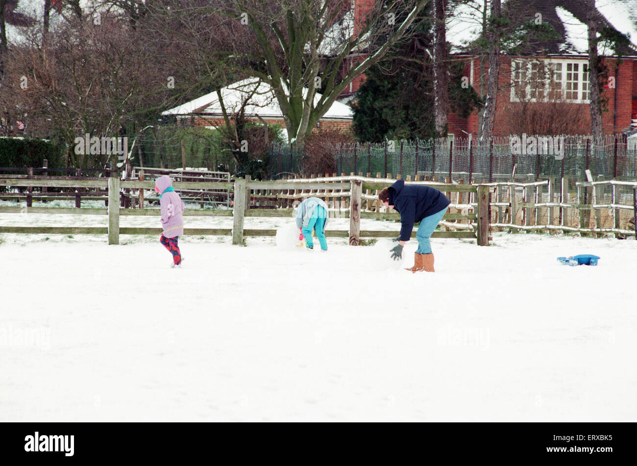 Stewart Park, Marton, Middlesbrough, 28th February 1993 Stock Photo - Alamy