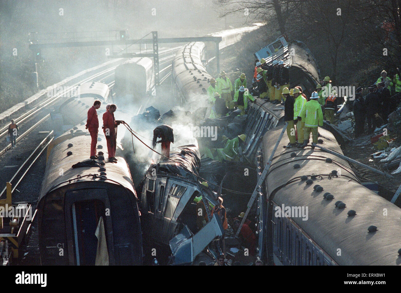 Clapham train crash hi-res stock photography and images - Alamy