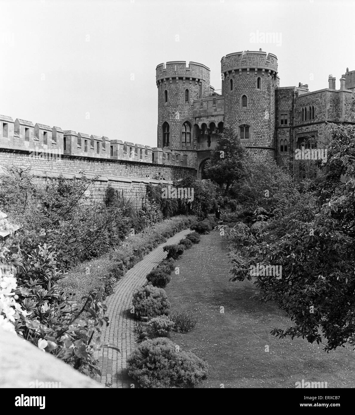 Spring castle Black and White Stock Photos & Images - Alamy