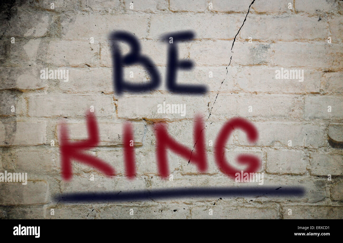 Be King Concept Stock Photo - Alamy