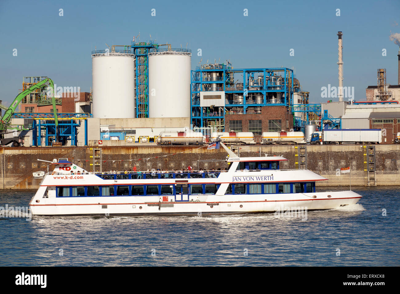 Europa, Deutschland, Nordrhein-Westfalen, Leverkusen, der Chempark ...