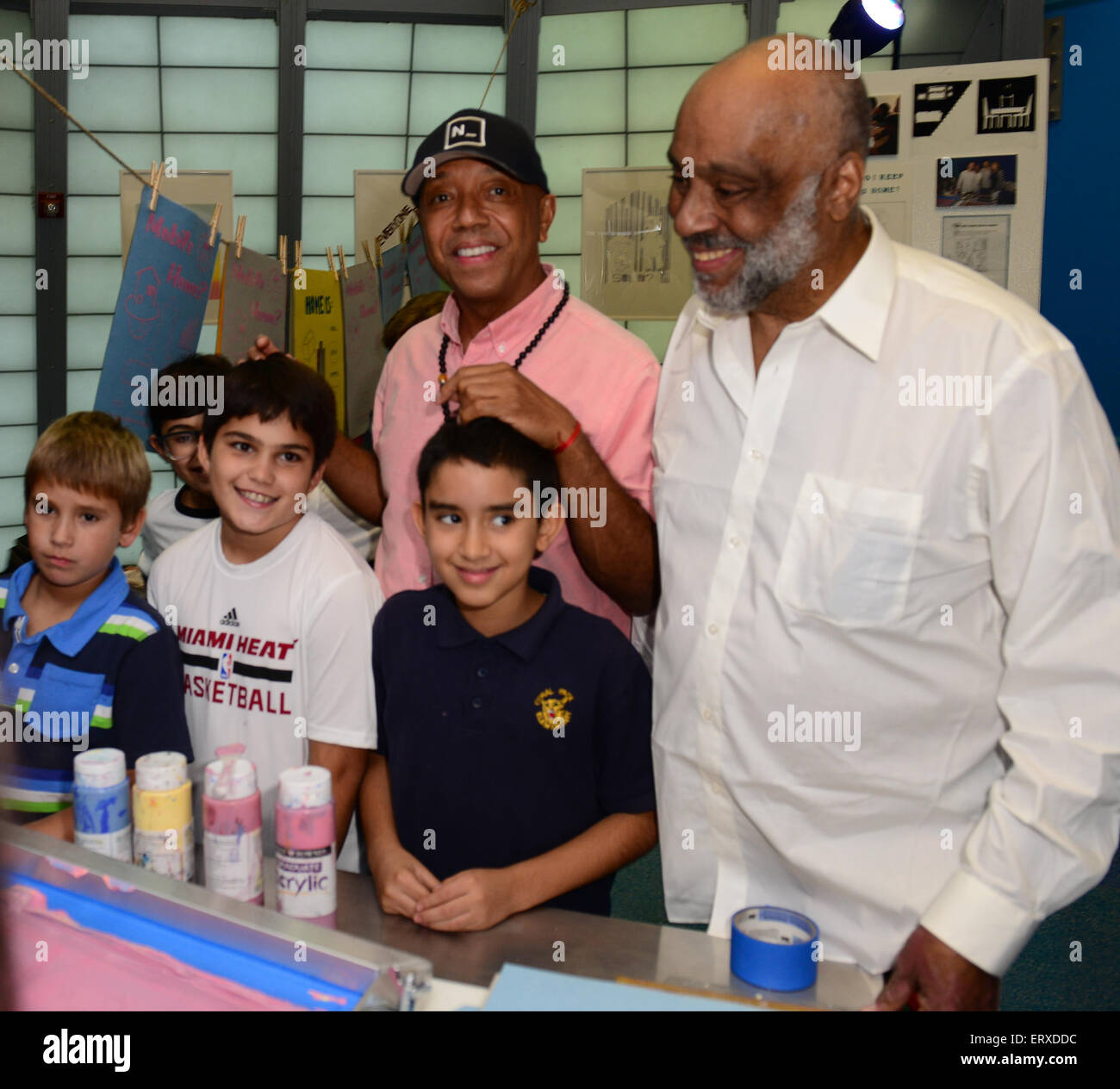 Russell Simmons co-host a reception at MCM (Miami Children's Museum ...