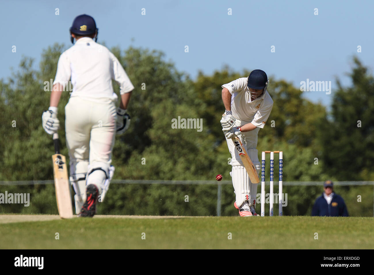 Chipping Sodbury Cricket Club Stock Photo - Alamy