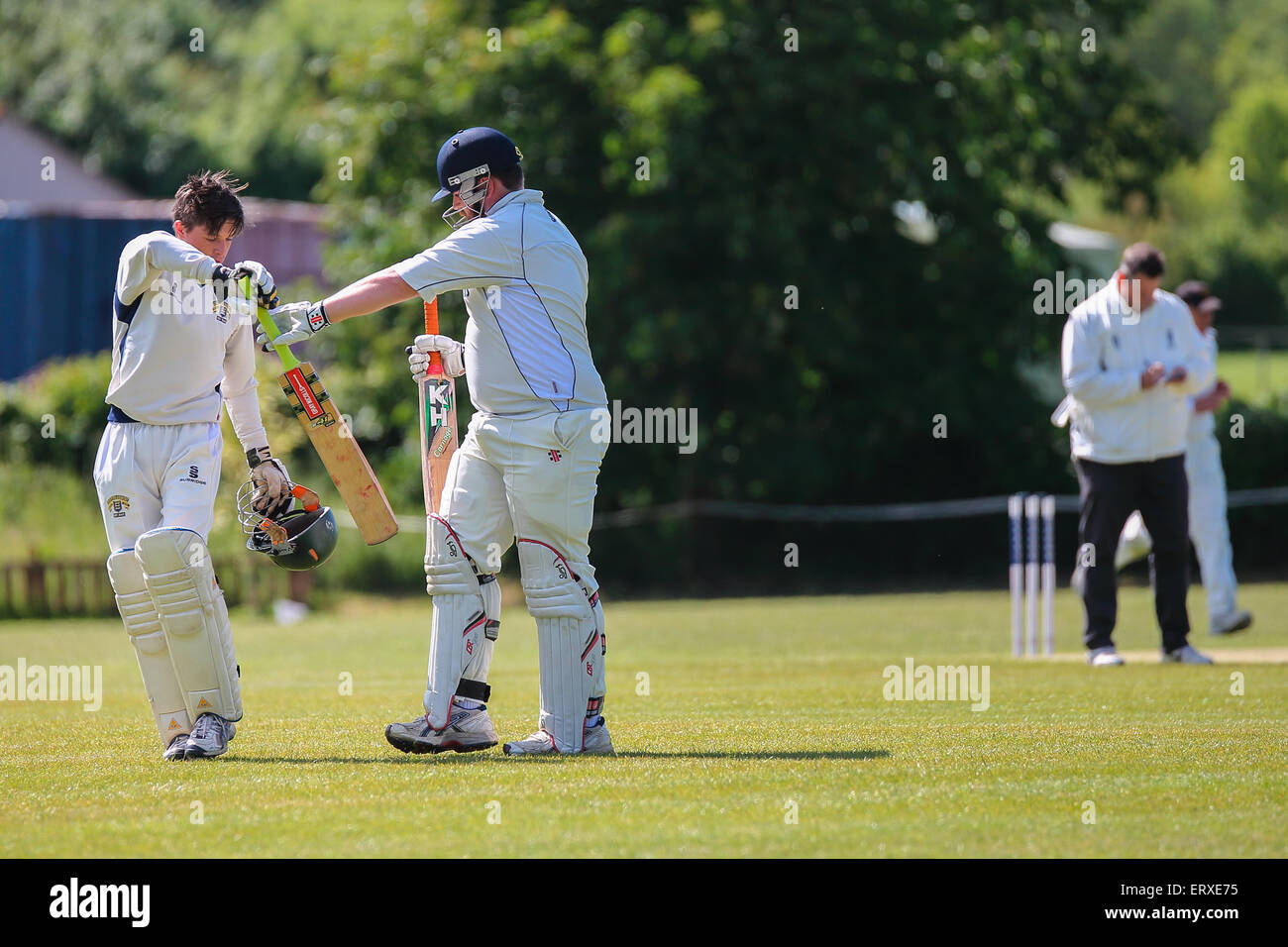 Chipping Sodbury Cricket Club Stock Photo - Alamy