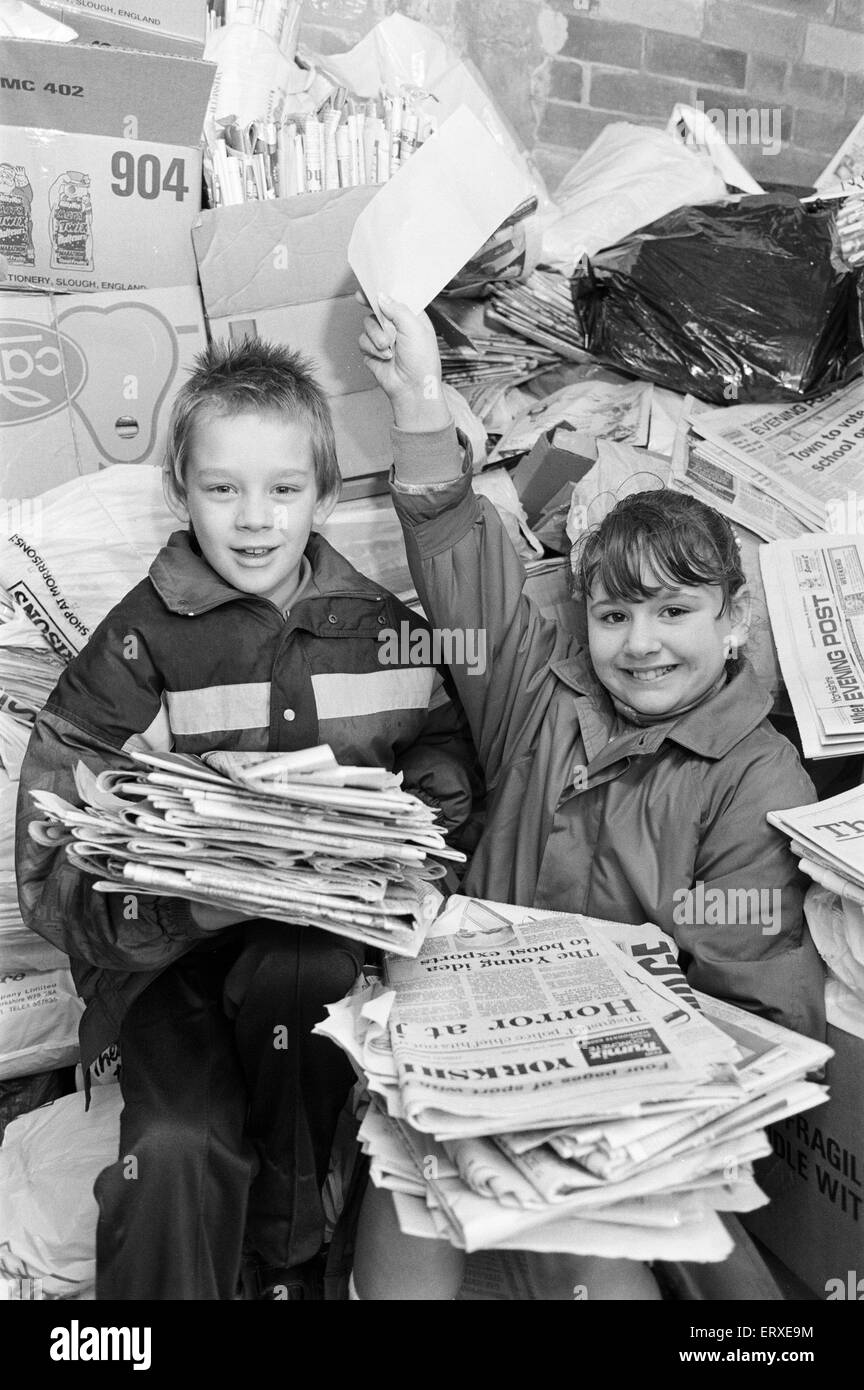 Pupils at Flockton First School, winners of 250 pounds first prize in a ...