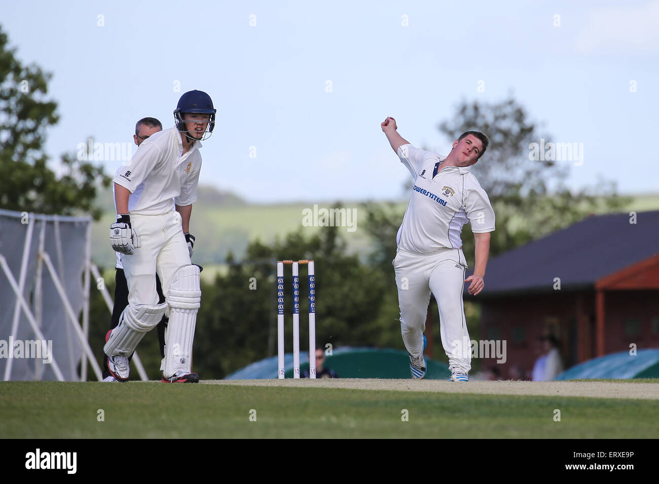 Chipping Sodbury Cricket Club Stock Photo - Alamy