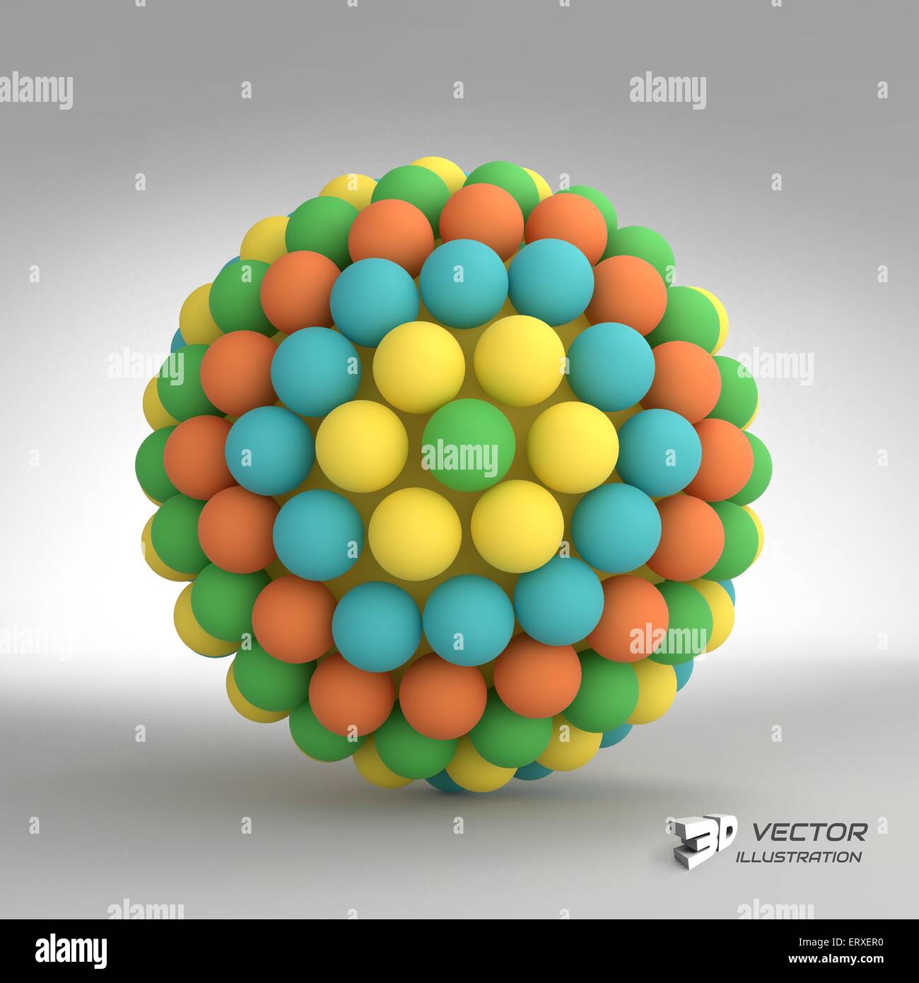 3d abstract sphere vector hi-res stock photography and images - Alamy