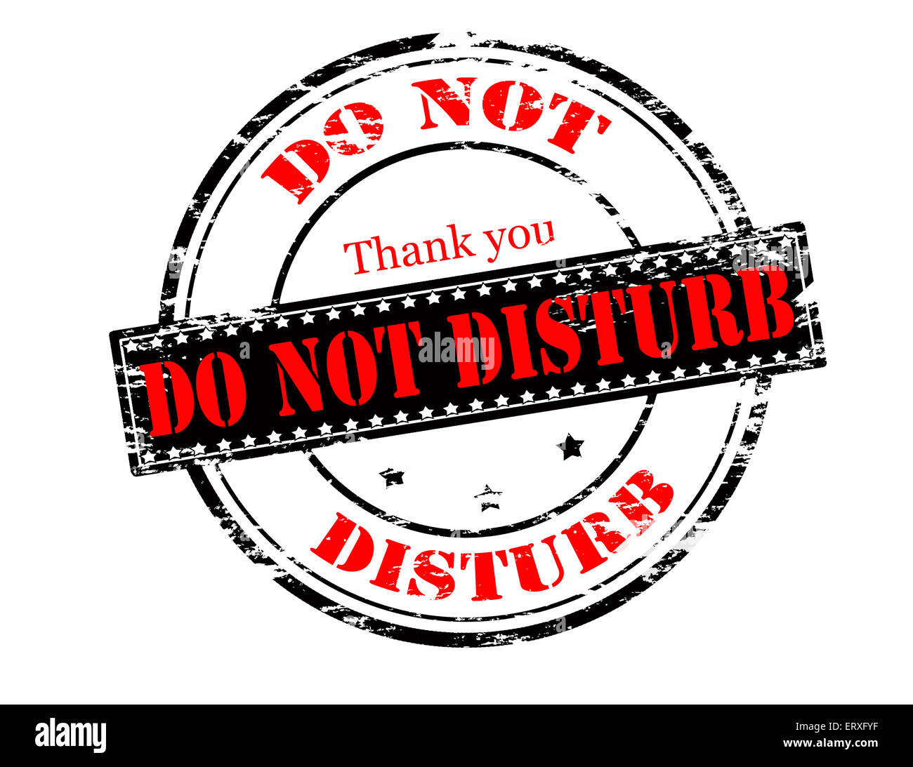 Rubber stamp with text do not disturb inside, vector illustration Stock ...