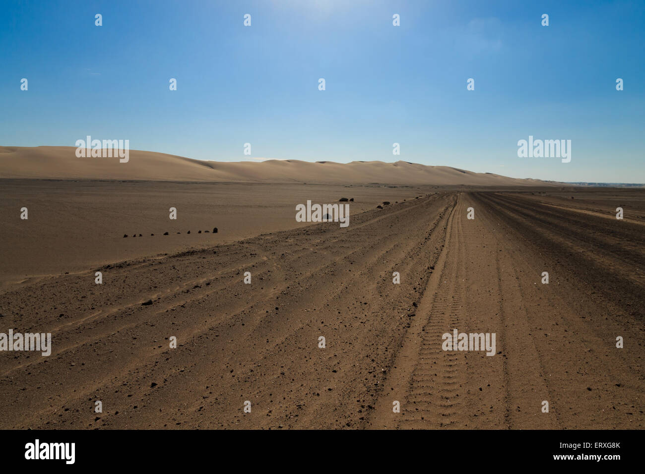 Dirt road from Skeleton coast, Namibia Stock Photo - Alamy