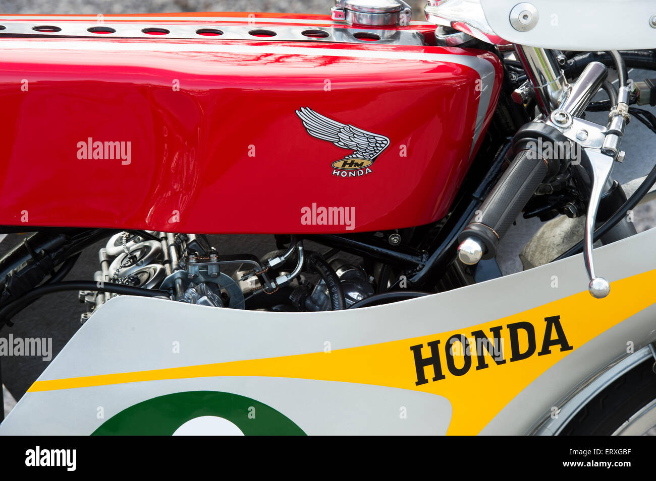 Honda RC163 race replica motorcycle Stock Photo - Alamy
