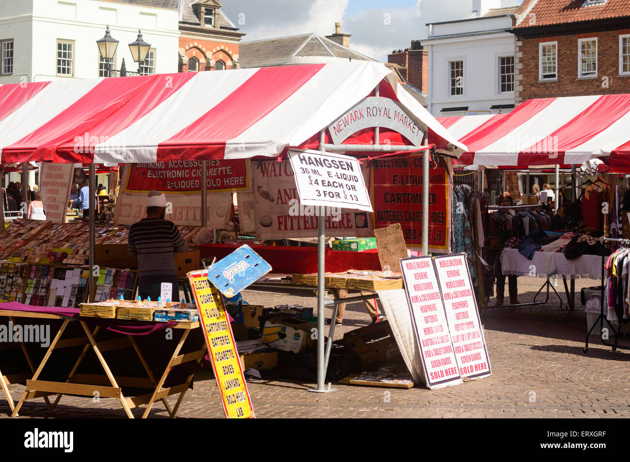 Newark market square nottinghamshire hi-res stock photography and ...
