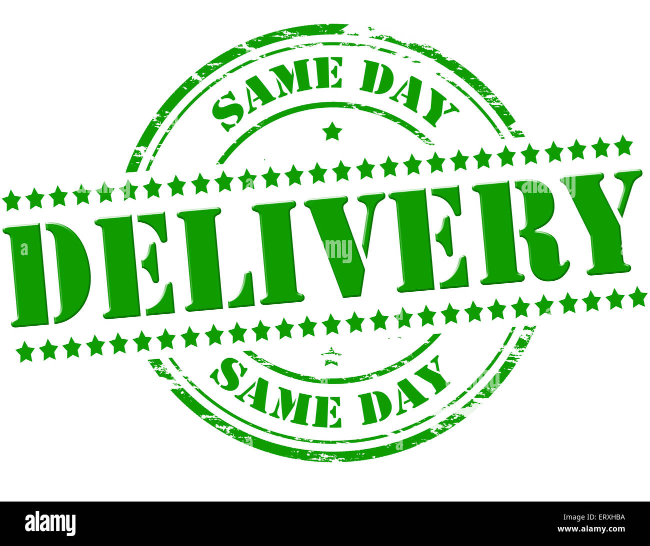 Rubber stamp with text same day delivery inside, vector illustration ...