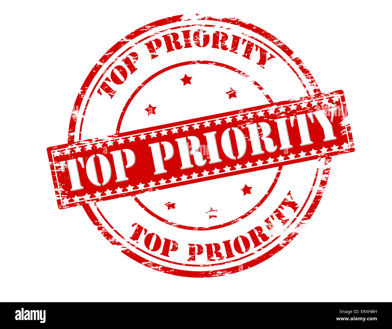 Rubber stamp with text top priority inside, vector illustration Stock ...