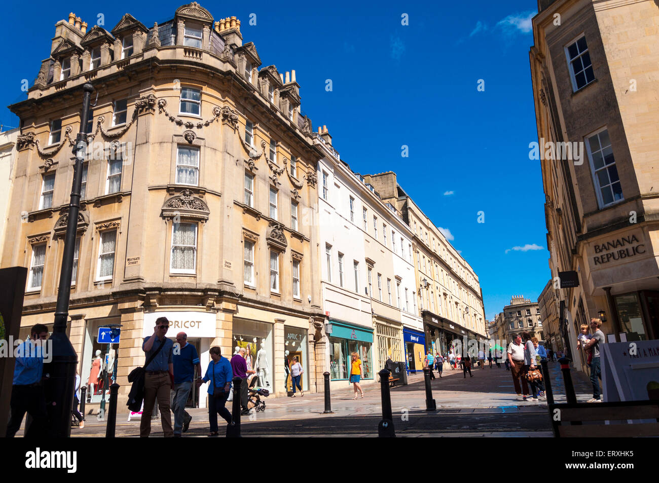 Union Street in Bath Somerset England UK Stock Photo - Alamy