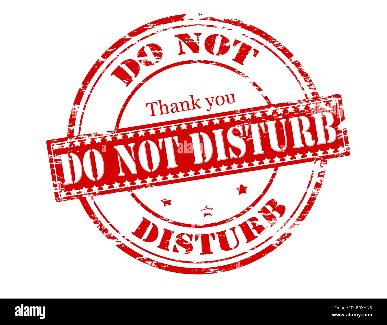Rubber stamp with text do not disturb inside, vector illustration Stock ...