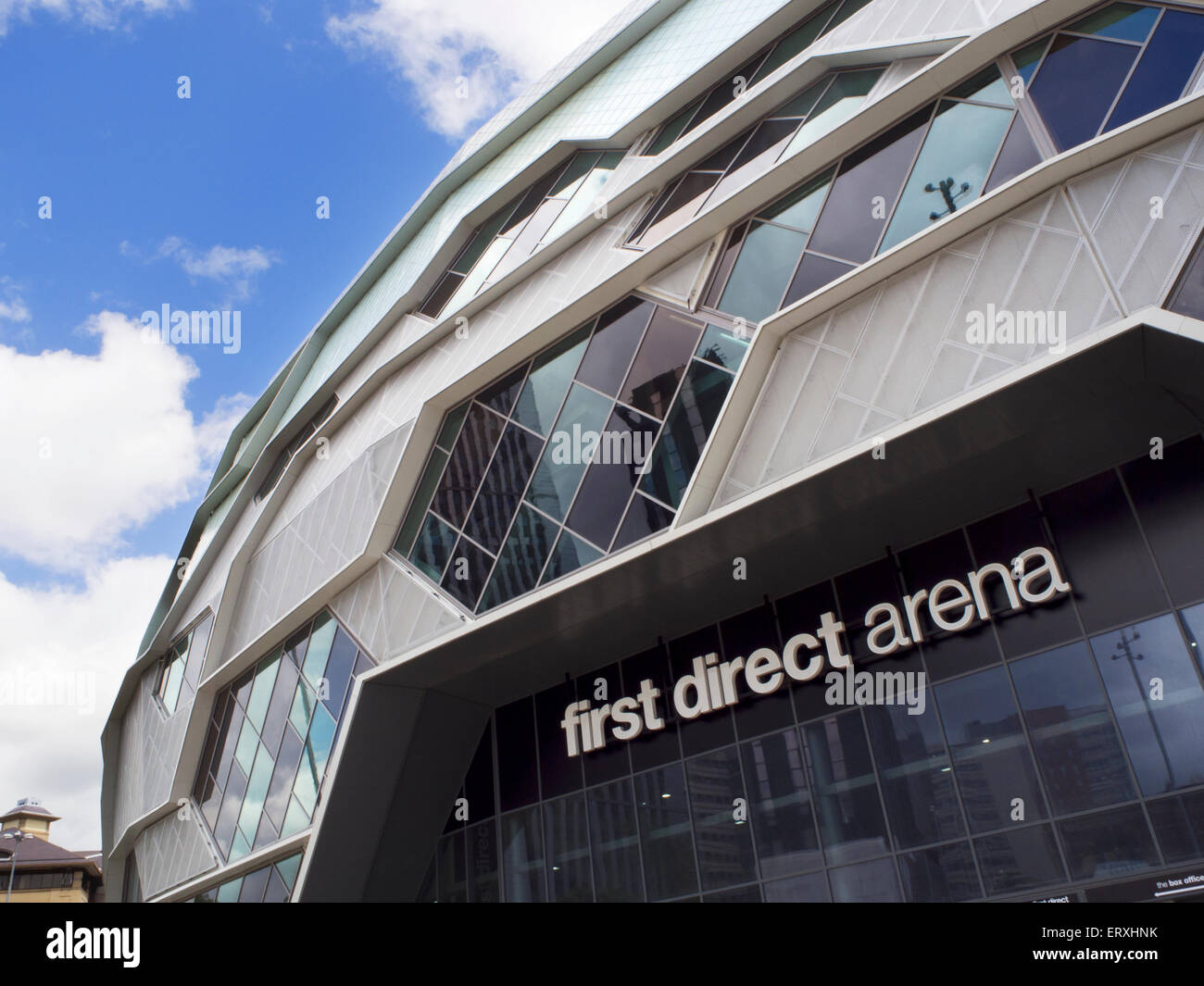First Direct Arena on Clay Pit Lane in Leeds West Yorkshire England ...
