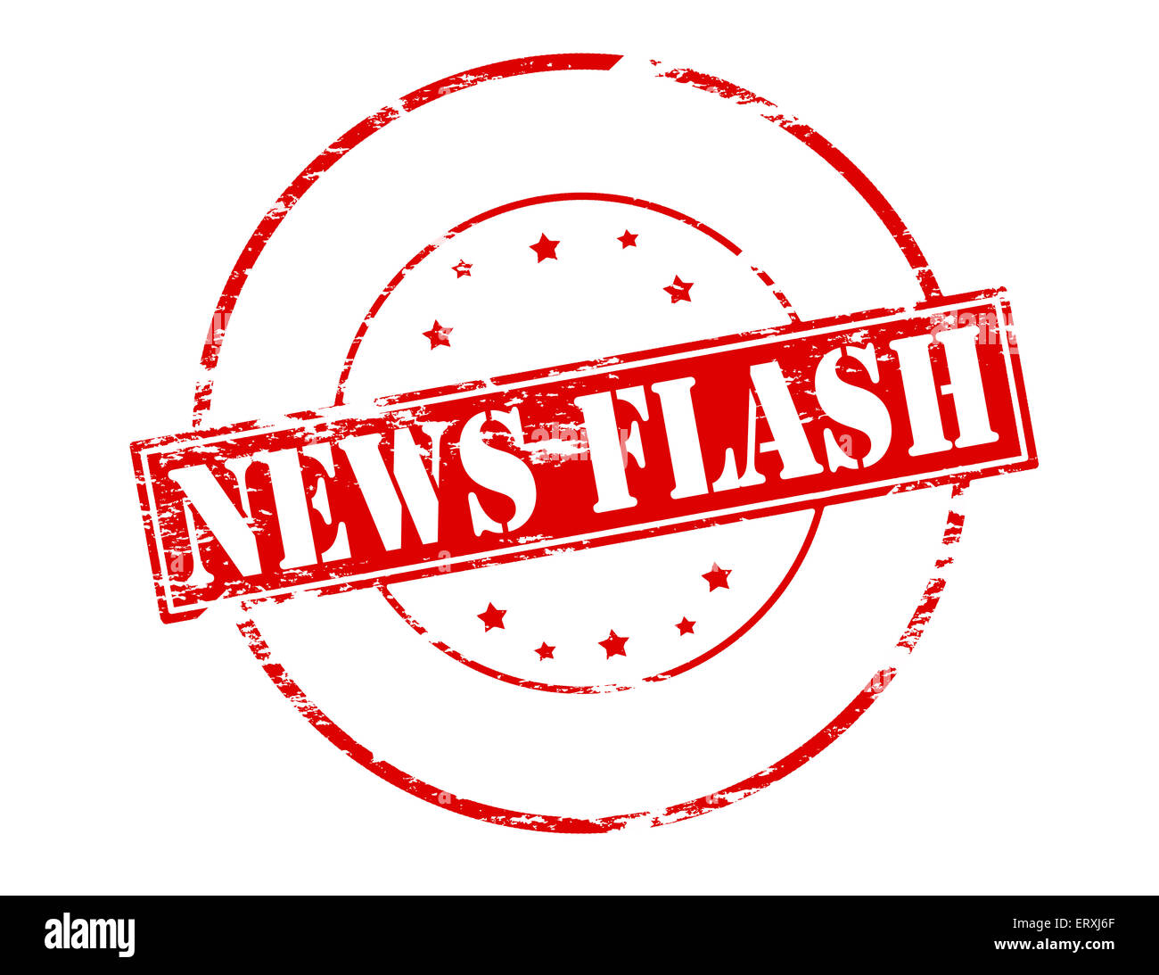 Rubber stamp with text news flash inside, vector illustration Stock ...